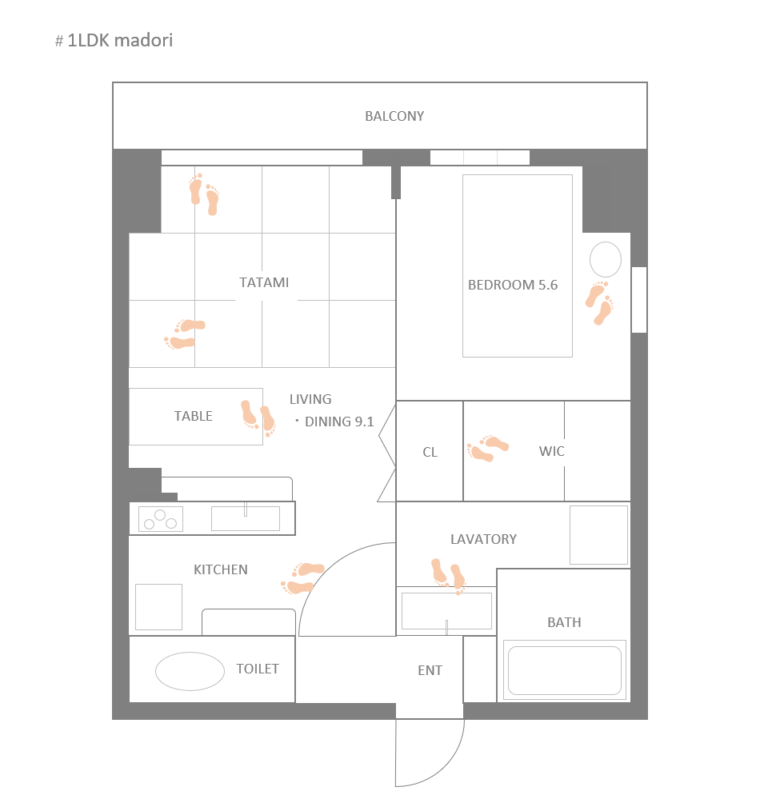 1LDK3人暮らしの赤ちゃんがつかまり立ちできる部屋作り | まめのすみか